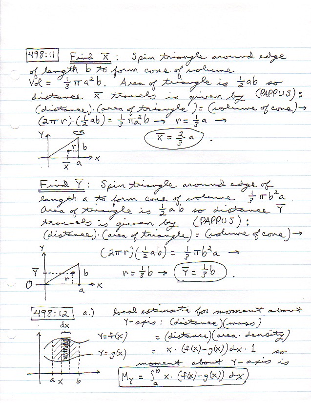 Math 21B Homework and Exam Solutions