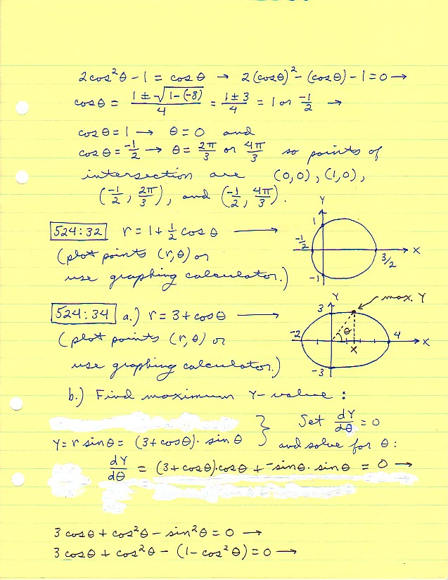 Math 21B Homework and Exam Solutions