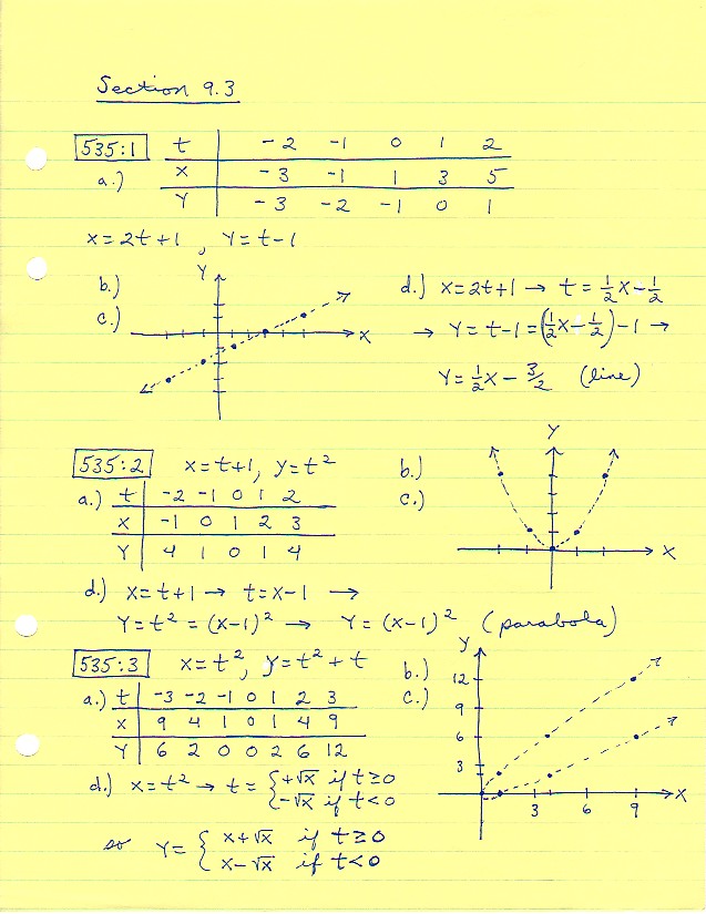 Math 21B Homework and Exam Solutions