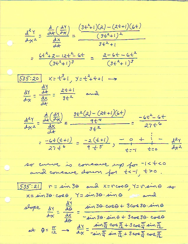 Math 21B Homework and Exam Solutions